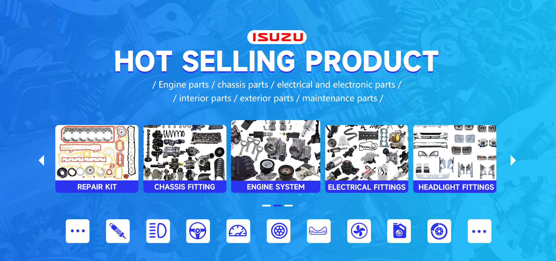 Quality Isuzu Engine Parts & Isuzu Body Parts factory from China